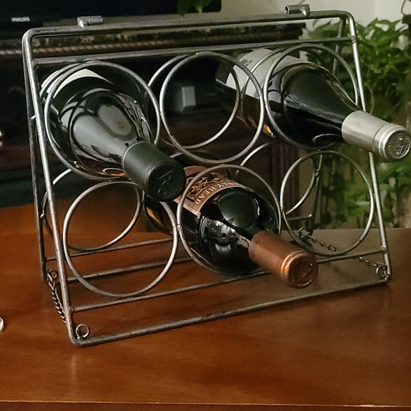 Home Essentials | Dining | More Wine Please 6 Bottle Table Top Wine ...